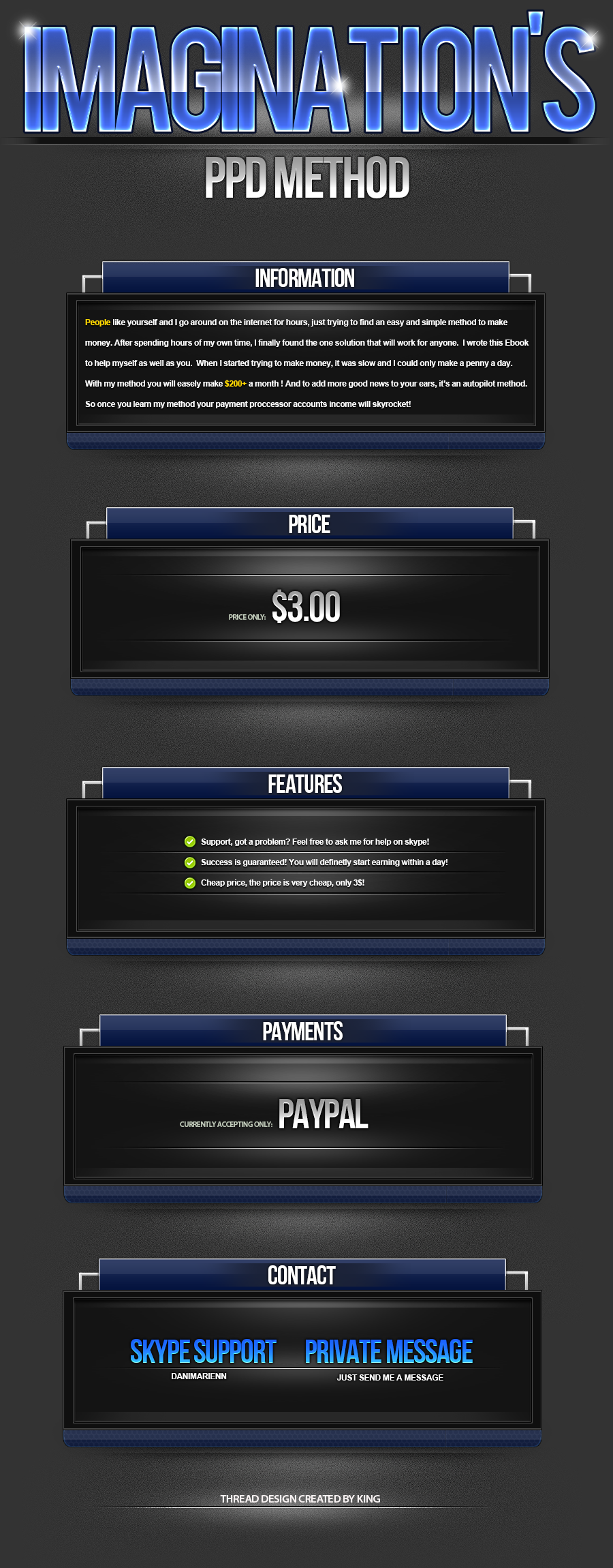 Imagination's PPD Method - Payhip