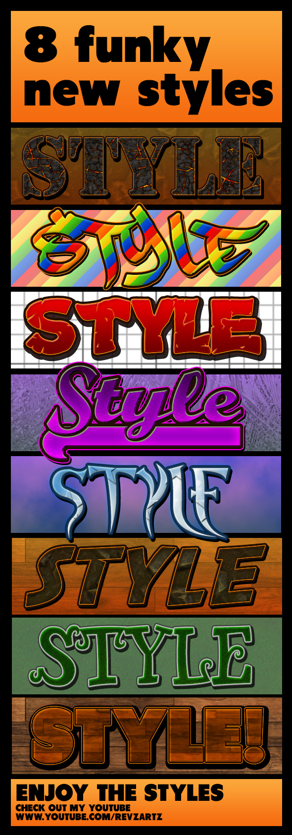 8 Funky Photoshop Styles - Payhip