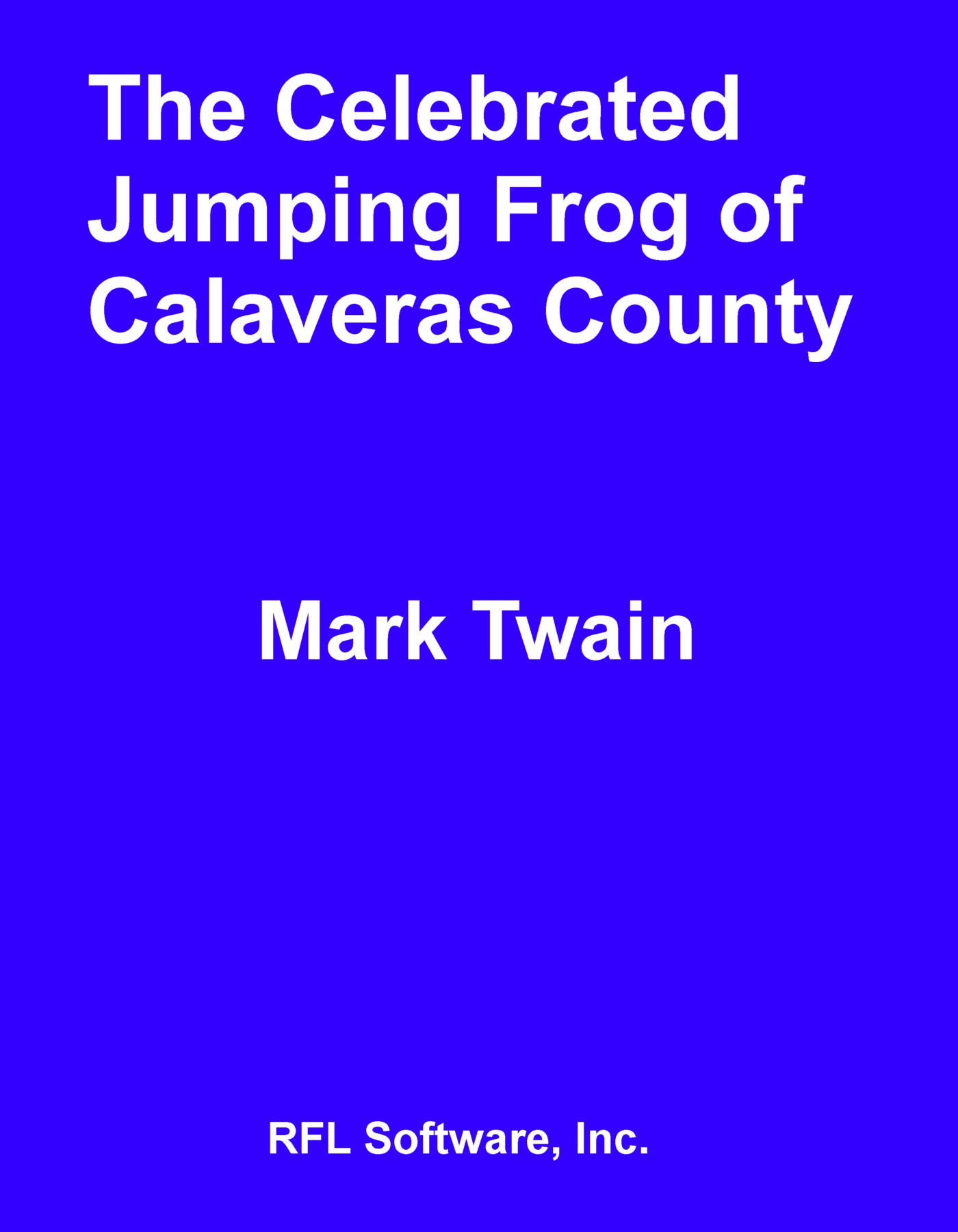 The Celebrated Jumping Frog of Calaveras County - Payhip