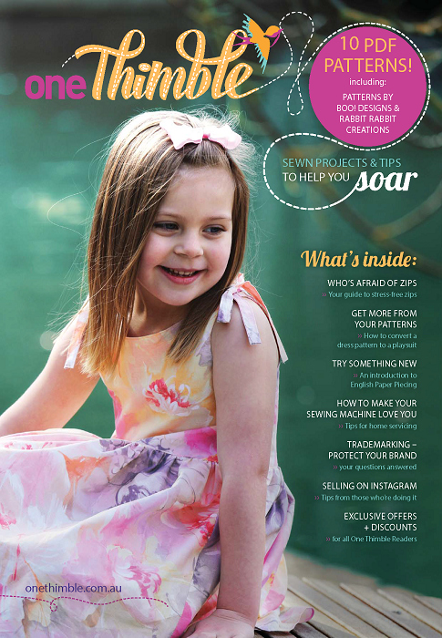 One Thimble Digital Sewing Magazine Issue 4 - Payhip