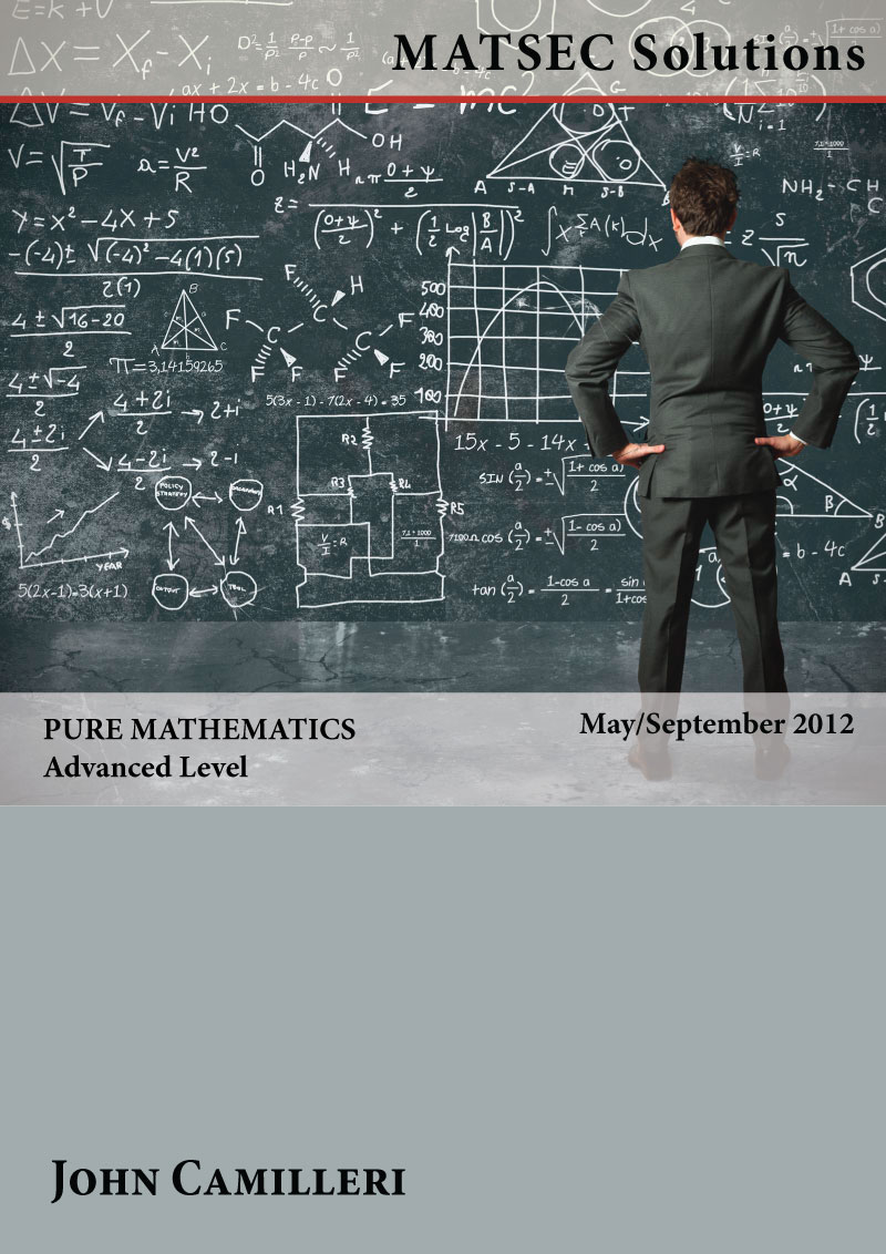 Matsec Pure Mathematics A-Level Solutions 2012 - Payhip