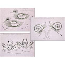 Pond Life Set Stitching Card Patterns - Payhip
