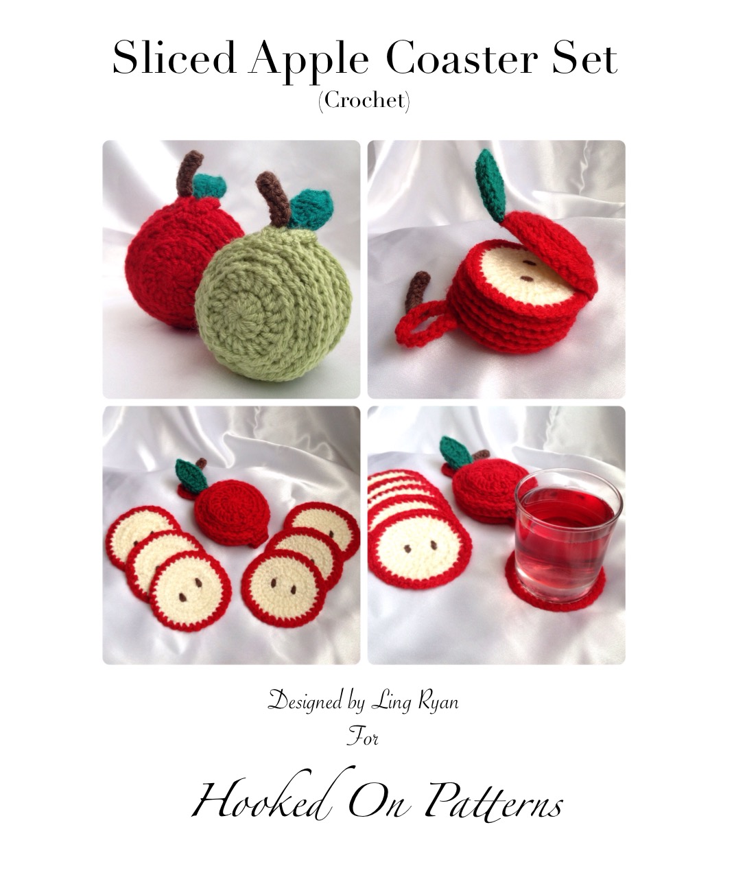Sliced Apple Coaster Set - Payhip