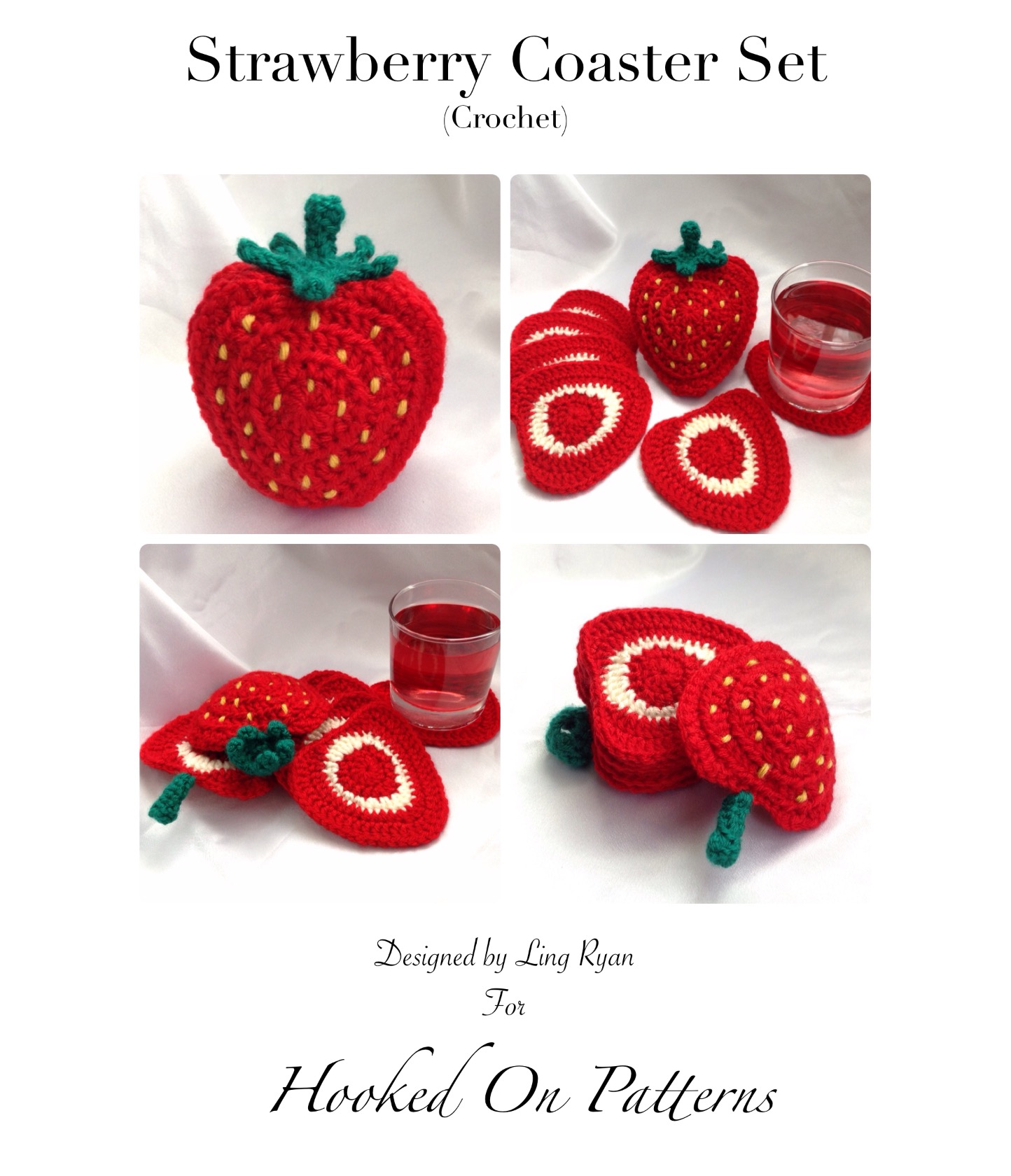 Strawberry Coaster Set - Payhip