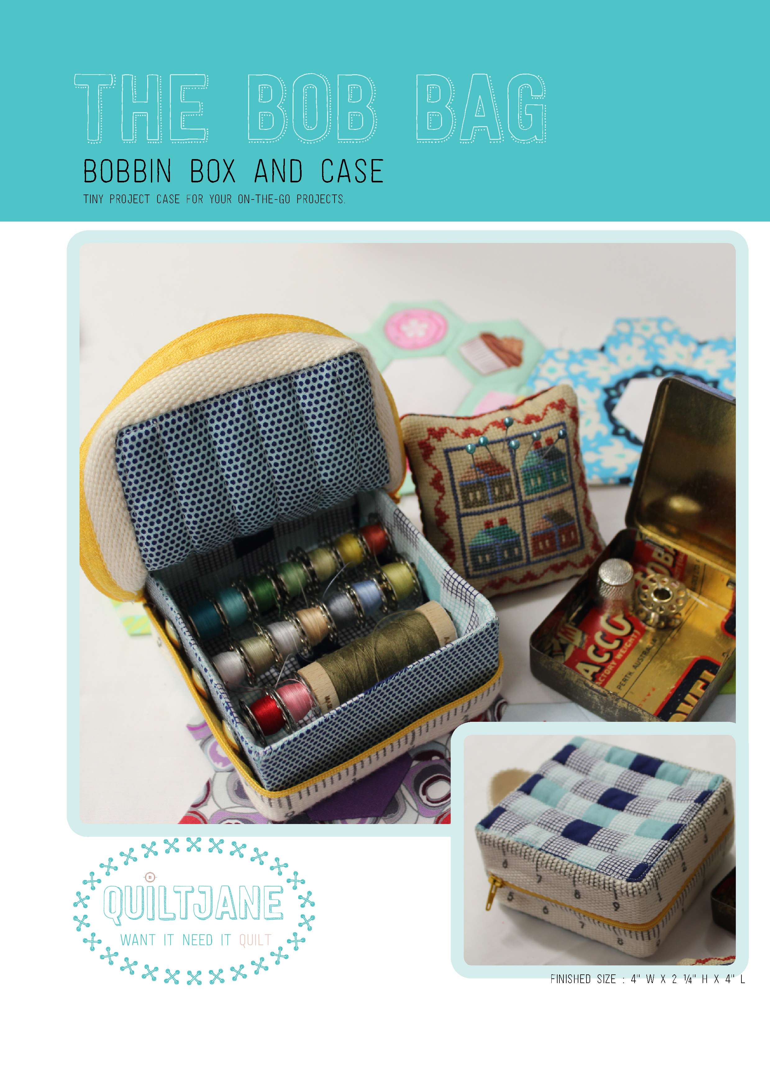 The Bob Bag - Digital Pattern - Payhip