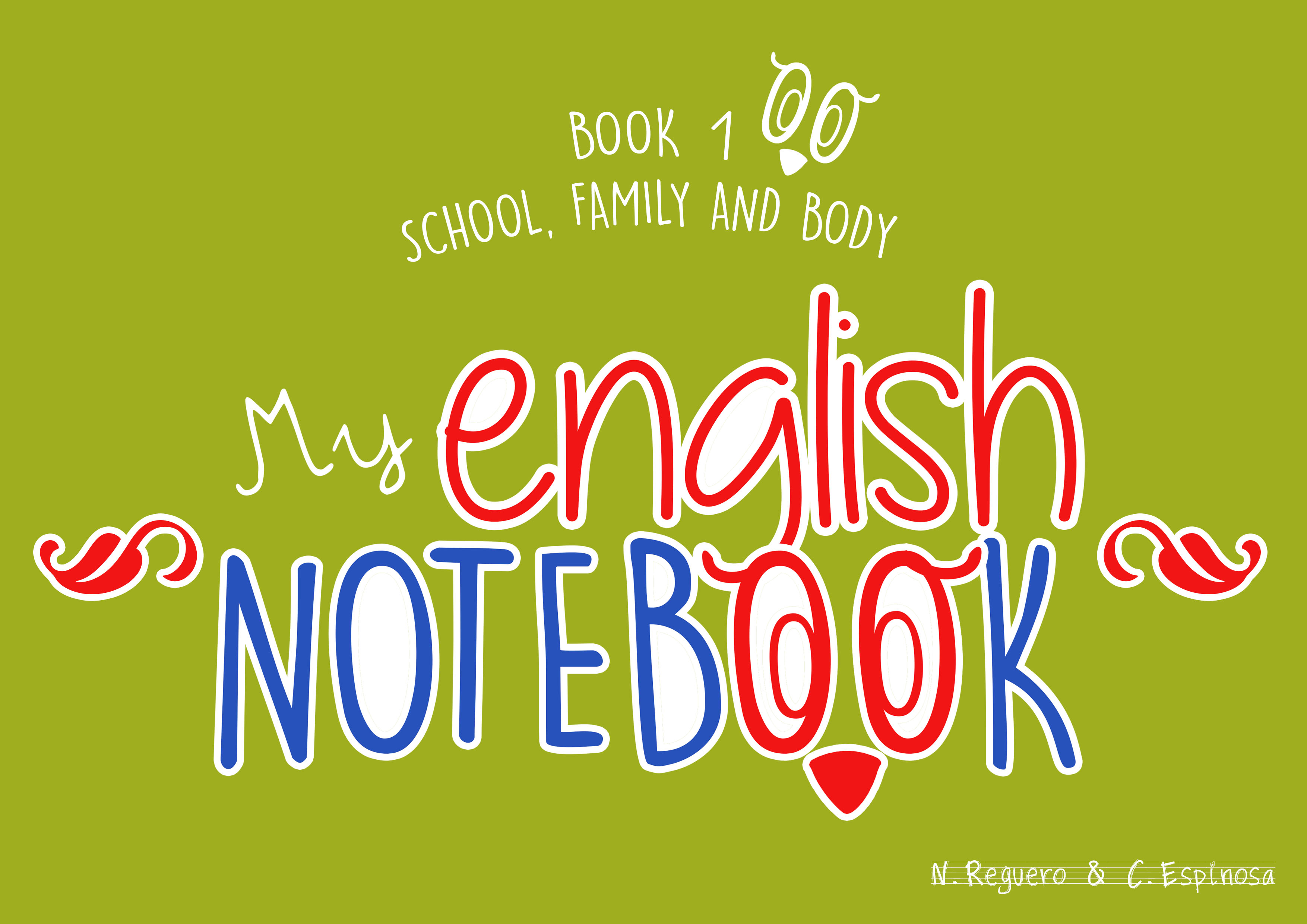 My English Notebook. Book 1. School, family and body. - Payhip