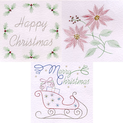 Christmas Set No. 2 Square Stitching Card Patterns - Payhip