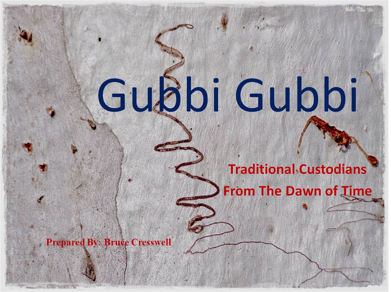 Gubbi Gubbi The Book - Payhip
