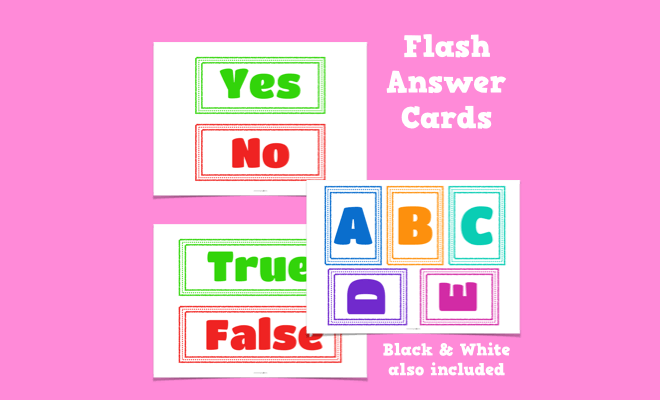 Flash Answer Cards - Payhip