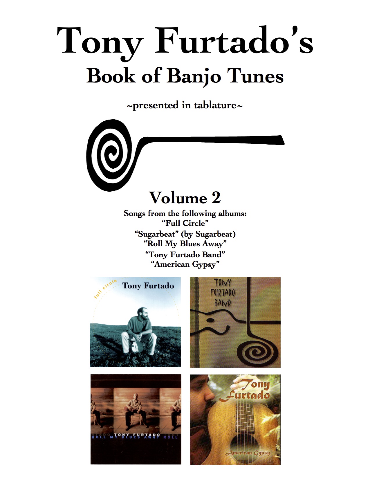 Tony Furtado's Book of Banjo Tunes, Volume 2 - Payhip