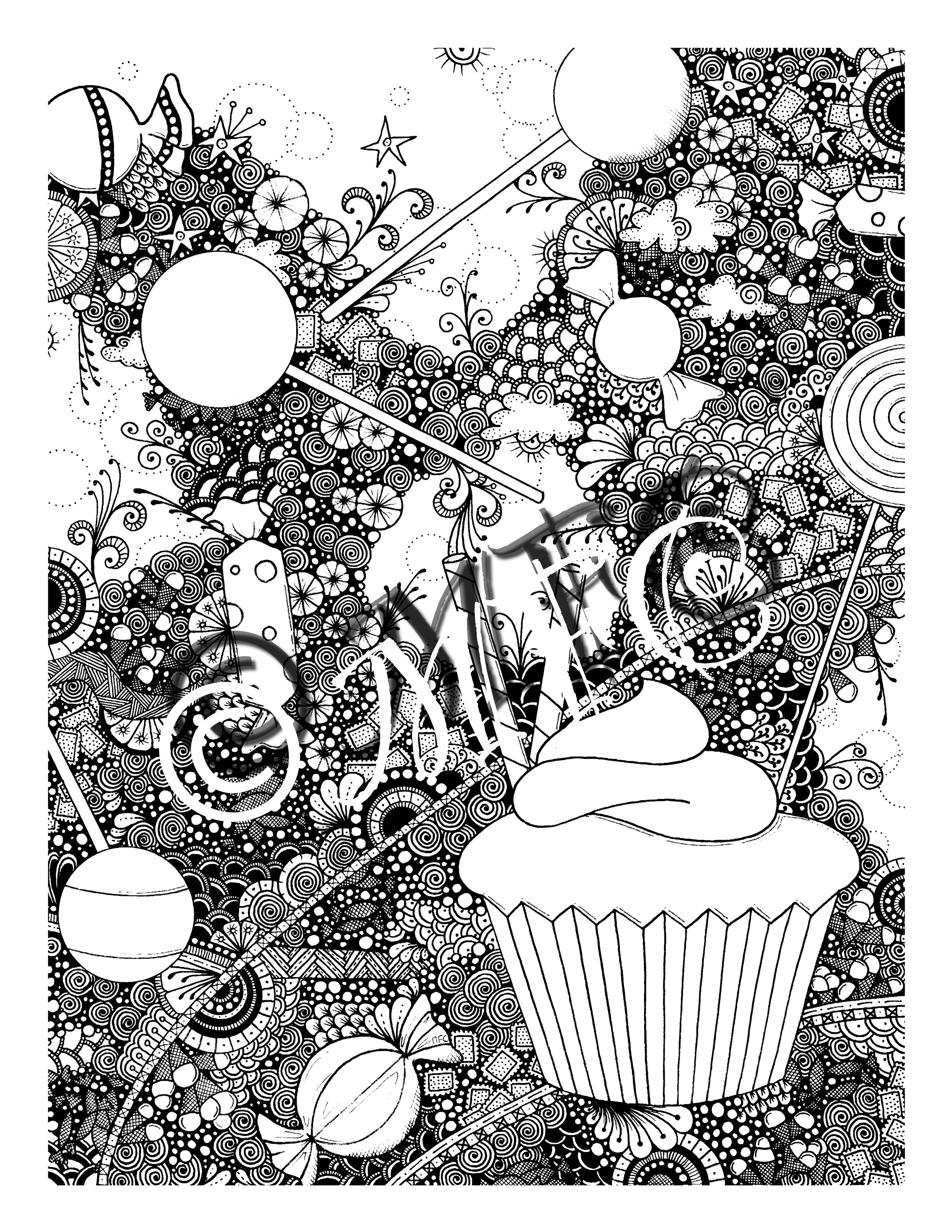 The sweeties - Coloring page #1 - Payhip