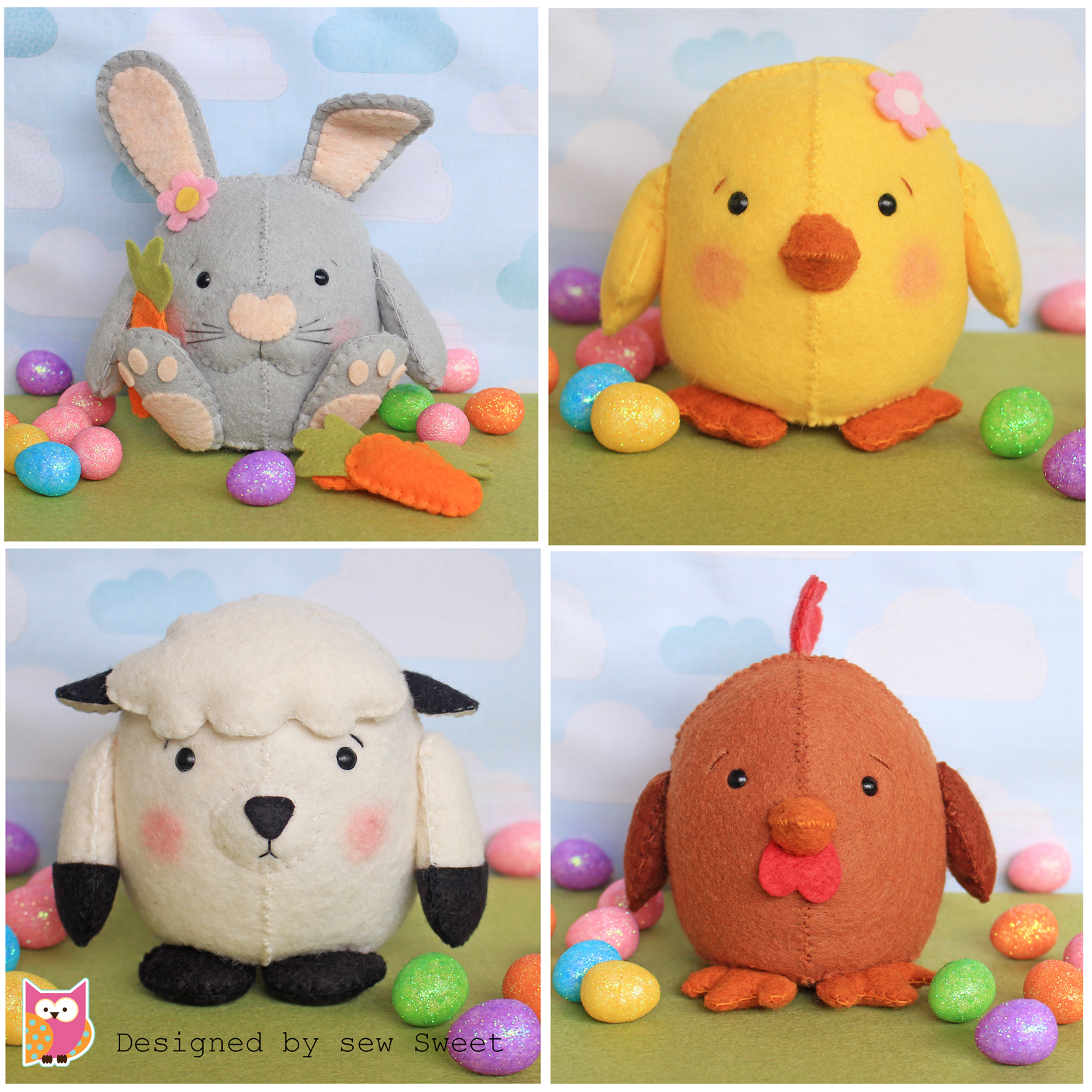 Easter buddies PDF pattern - Payhip