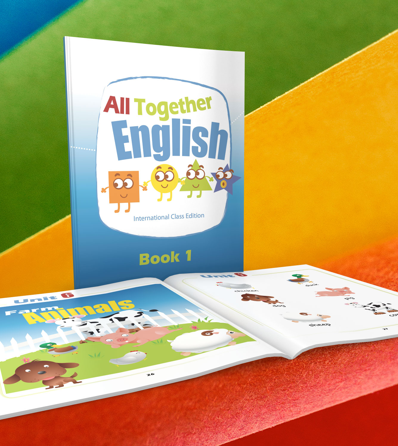 All Together English Book 1: ESL English Lessons for young learners ...