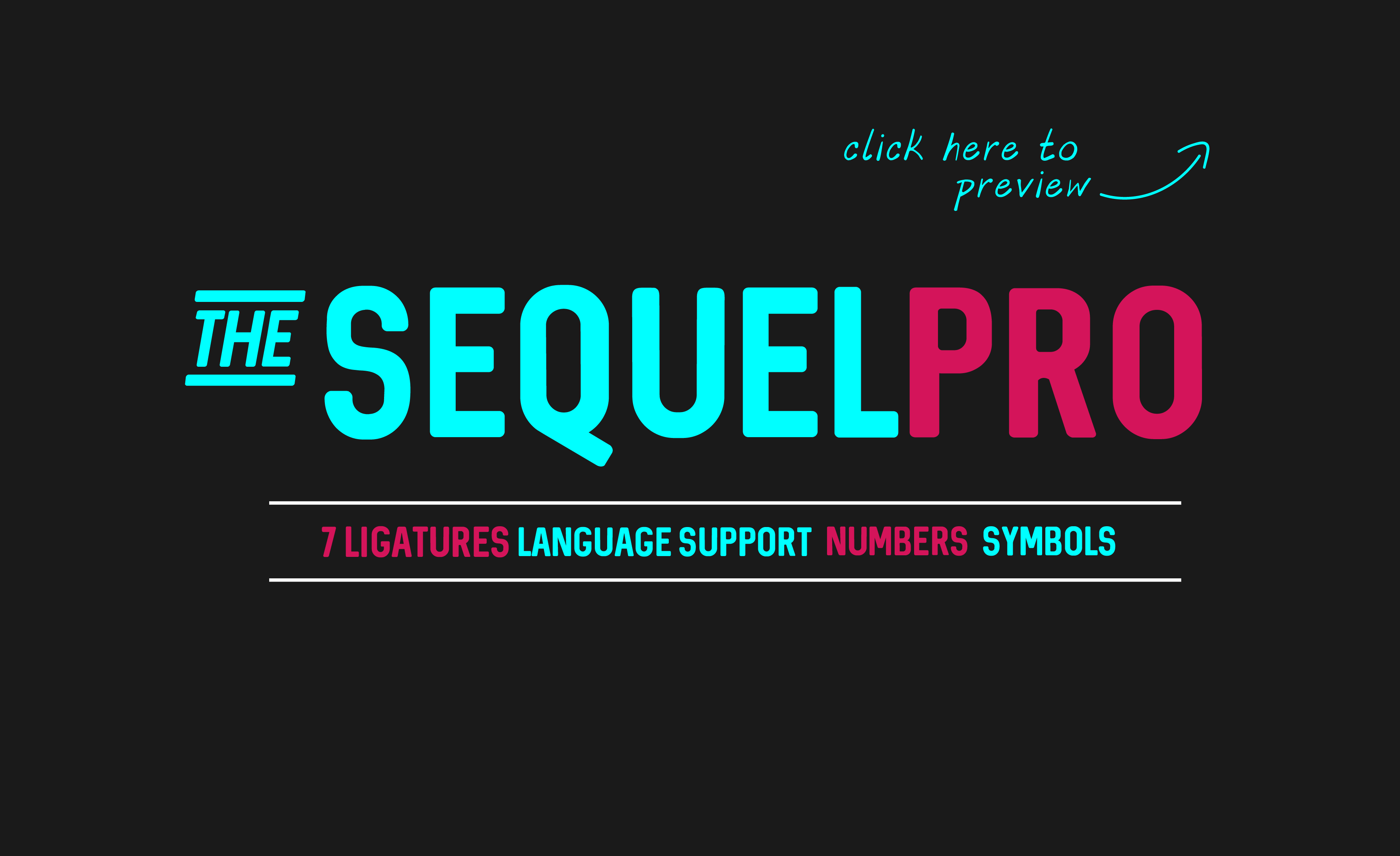 Sequel Pro - Numbers, Symbols, Language Support - Payhip