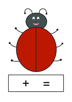 Ladybird (Ladybug) Mat . Number bonds to 10. Adding Mat. - Payhip