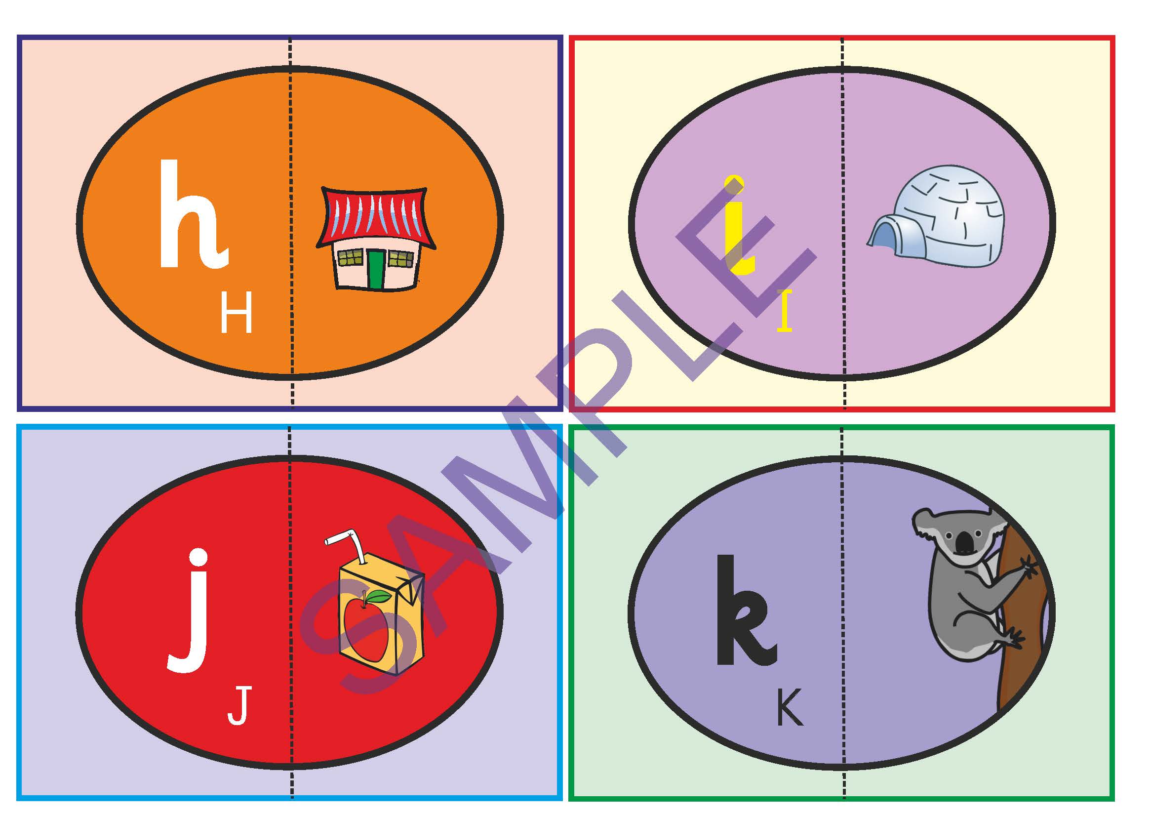 Alphabet Eggs Flashcards. Matching Game . - Payhip